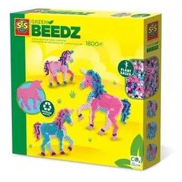 Ses Creative Green Beedz - B&uuml;gelperlenset Einhorn