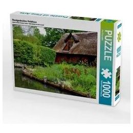 Calvendo Reedgedecktes Holzhaus (Puzzle)