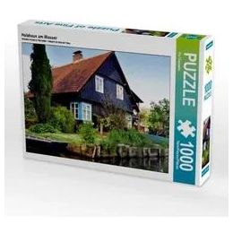 Calvendo Holzhaus am Wasser (Puzzle)