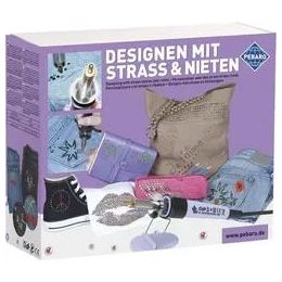 Pebaro 0259 - Bastelset Designen mit Strass und Nieten