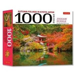Autumn Foliage in Kyoto, Japan - 1000 Piece Jigsaw Puzzle