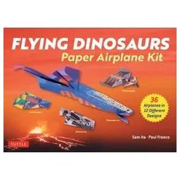 Flying Dinosaurs Paper Airplane Kit