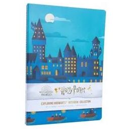 Harry Potter: Exploring Hogwarts Sewn Notebook Collection (Set of 3)