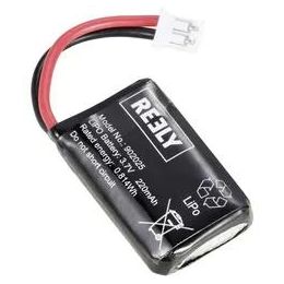 Reely Modellbau-Akkupack (LiPo) 3.7V 220 mAh Zellen-Zahl: 1 Flachstecker