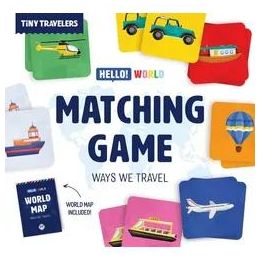 Tiny Travelers Matching Game: Ways We Travel