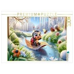 Calvendo Puzzle Erkundung des glitzernden Frosts 1000 Teile Lege-Gr&ouml;&szlig;e 64x48cm Foto-Puzzle f&uuml;r gl&uuml;ckliche Stunden