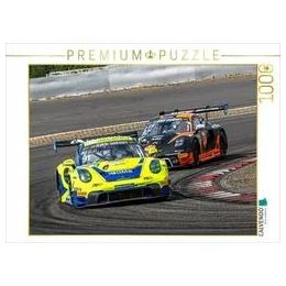 Calvendo Puzzle Team Joos by RACEmotion, Huber Racing / Porsche 911 GT3 R 1000 Teile Lege-Gr&ouml;&szlig;e 64x48cm Foto-Puzzle f&uuml;r gl&uuml;ckliche Stunden
