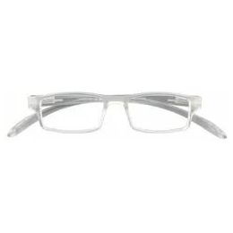 Lesebrille HANG OVER LIFE, kristall, +1.50 dpt mit Etui