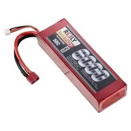 Reely Modellbau-Akkupack (LiPo) 7.4V 6000 mAh Zellen-Zahl: 2 50 C Hardcase T-Stecksystem