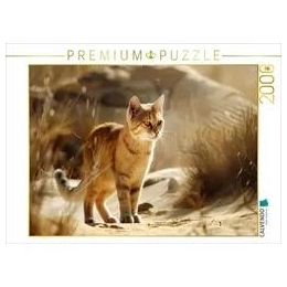 Calvendo Puzzle Ein Motiv aus dem Kalender "Wenn die wilden Katzen leise durch ihr Revier streifen" 2000 Teile Lege-Gr&ouml;&szlig;e 90x67cm Foto-Puzzle f&uuml;r gl
