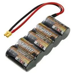 Reely Modellbau-Akkupack (NiMh) 6V 3700 mAh Zellen-Zahl: 5 Sub-C Side-by-Side XT30