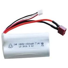 Amewi Modellbau-Akkupack (LiIon) 7.4V 1500 mAh Zellen-Zahl: 2 Racingpack T-Stecksystem