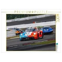 Calvendo Puzzle Huber Motorsport / Porsche 911 GT3 R 1000 Teile Lege-Gr&ouml;&szlig;e 64x48cm Foto-Puzzle f&uuml;r gl&uuml;ckliche Stunden