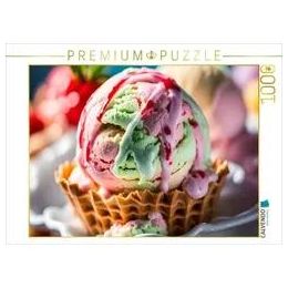 Calvendo Puzzle Eiscreme - Verlockende Versuchung 1000 Teile Lege-Gr&ouml;&szlig;e 64x48cm Foto-Puzzle f&uuml;r gl&uuml;ckliche Stunden