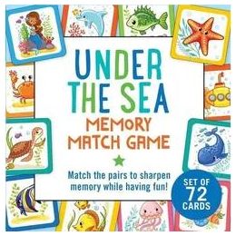 Under the Sea Memory Match Game (Set of 72 Cards)