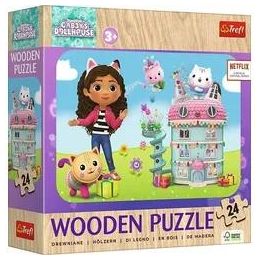 Trefl Holz Puzzle Junior 24 - Gabby's Dollhouse
