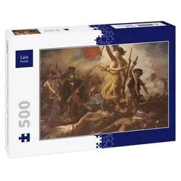 Lais Puzzle Eug&egrave;ne Ferdinand Victor Delacroix - Die Freiheit f&uuml;hrt das Volk an 500 Teile