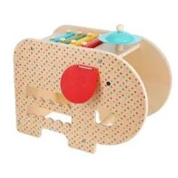Wooden 5-In-1 Elephant Music Toy