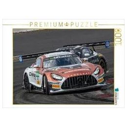 Calvendo Puzzle Landgraf Motorsport / Mercedes AMG GT3 1000 Teile Lege-Gr&ouml;&szlig;e 64x48cm Foto-Puzzle f&uuml;r gl&uuml;ckliche Stunden