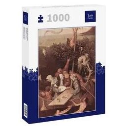 Lais Puzzle Hieronymus Bosch - Das Narrenschiff 1000 Teile
