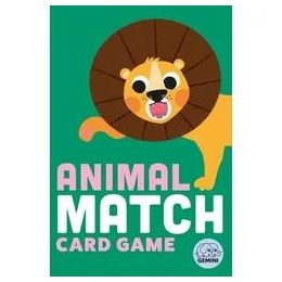 Animal Match Card Game