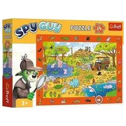 Trefl Observation / Beobachtungs Puzzle 24 - Spy Guy Safari