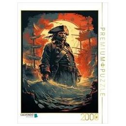 Calvendo Puzzle Pirat wider Willen - historisches Filmplakat zu einem Film, der nie gedreht wurde 2000 Teile Lege-Gr&ouml;&szlig;e 90x67cm Foto-Puzzle f&uuml;r gl&uuml;c