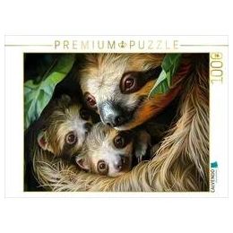 Calvendo Puzzle Ein Motiv aus dem Kalender "Tierkinder des S&uuml;dens" 1000 Teile Lege-Gr&ouml;&szlig;e 64x48cm Foto-Puzzle f&uuml;r gl&uuml;ckliche Stunden