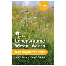 Lebensr&auml;ume Wiesen und Weiden &ndash; das Quartett-Spiel