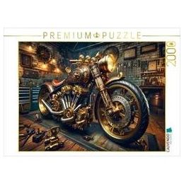 Calvendo Puzzle Steampunk Voyager: Ein Custom-Bike im Steampunk-Design - Ein Motiv aus dem Kalender Custom Dreams - Showbike Wonders 2000 Teile Lege