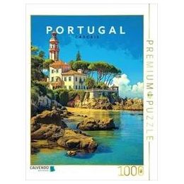 Calvendo Puzzle Casa de Santa Maria in Cascais 1000 Teile Lege-Gr&ouml;&szlig;e 64x48cm Foto-Puzzle f&uuml;r gl&uuml;ckliche Stunden