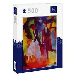 Lais Puzzle August Macke - Leute am blauen See 500 Teile