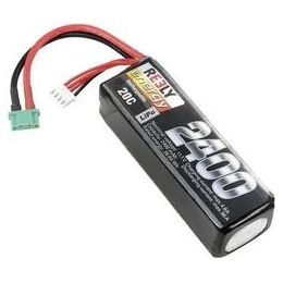 Reely Modellbau-Akkupack (LiPo) 11.1V 2400 mAh Zellen-Zahl: 3 20 C Softcase MPX