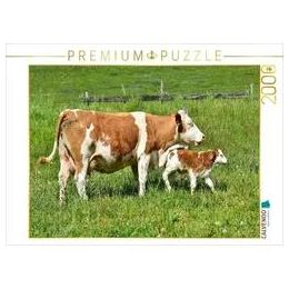 Calvendo Puzzle K&auml;lbchen mit seiner Mutter 2000 Teile Lege-Gr&ouml;&szlig;e 90x67cm Foto-Puzzle f&uuml;r gl&uuml;ckliche Stunden