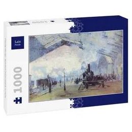 Lais Puzzle Claude Monet - Bahnhof Saint Lazare in Paris 1000 Teile