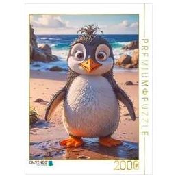 Calvendo Puzzle Der Pinguin aus Neuseeland 2000 Teile Lege-Gr&ouml;&szlig;e 90x67cm Foto-Puzzle f&uuml;r gl&uuml;ckliche Stunden