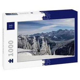 Lais Puzzle Winterlandschaft in den Bergen 1000 Teile