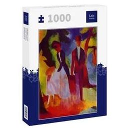 Lais Puzzle August Macke - Leute am blauen See 1000 Teile