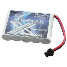 Amewi Modellbau-Akkupack (NiMh) 6V 700 mAh Zellen-Zahl: 5 Stick Micro-Car-Buchse