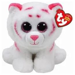 Ty - Beanie Babies - Tabor Tiger pink weiss 15cm, regular