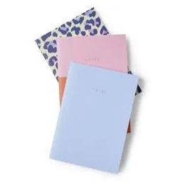 Notebook A6 3er Set "New Romantic"