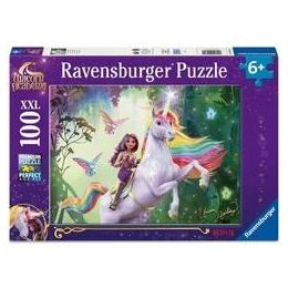 Ravensburger Kinderpuzzle 100 XXL Teile - Unicorn Academy - Sophia und Wildstar