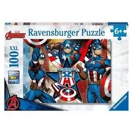 Ravensburger Kinderpuzzle 100 XXL Teile - Marvel Avengers - Der erste Avenger