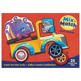 Mix & Match Puzzle: Silly Trucks