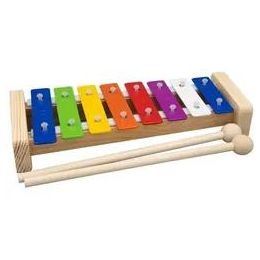 Wooden glockenspiel (incl. 2 mallets + instructions with 5 children songs)