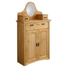 Kombikommode OTTO HOME "Konrad", beige (gelaugt ge&ouml;lt), B:94cm H:165cm T:39cm, Sideboards, Kombikommode, Breite 94 cm, aus massiver, FSC-zertifizierter Kiefer