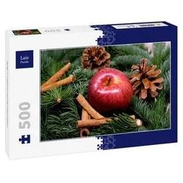 Lais Puzzle Apfel in weihnachtlicher Dekoration 500 Teile