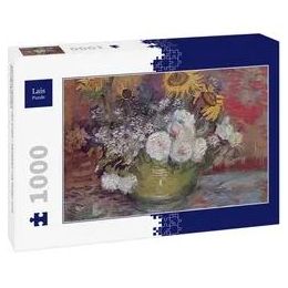 Lais Puzzle Vincent Willem van Gogh - Stilleben mit Rosen und Sonnenblumen 1000 Teile