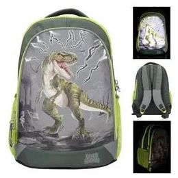 Depesche Dino World Schulrucksack REFLECTOR