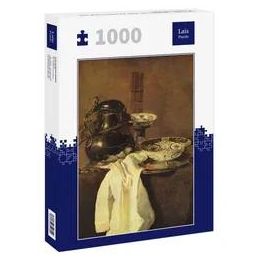 Lais Puzzle Jan Treck - Stilleben mit einer Zinnkanne und zwei Porzellanschalen 1000 Teile